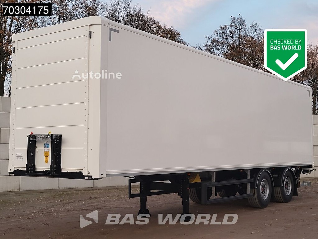Nova System Trailers LPRS18 NEW Tailgate, Steering Axle, Hardwood, City furgon poluprikolica