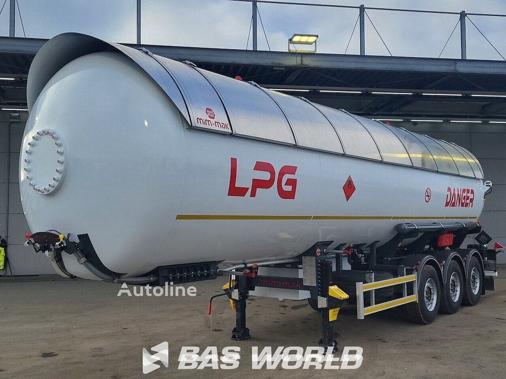 Prodaje se Mim-Mak MM-2025 LPG TRANSPORT TANK poluprikolicu cisternu za gas na aukciji
