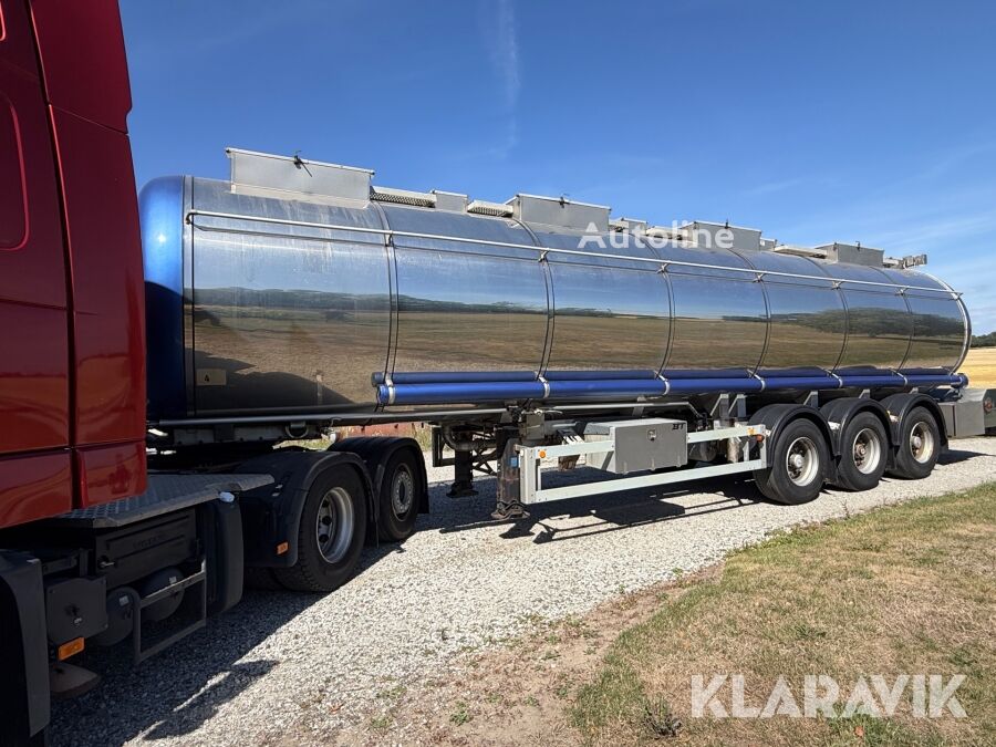 Prodaje se LAG Livsmedelstrailer Lag rostfri cisternu za prevoz hrane na aukciji