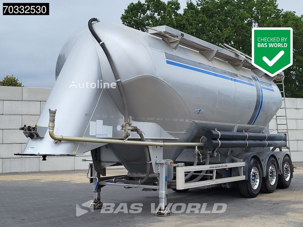 Spitzer SFS 2x Liftachse 39m3 Cement cisterna silos