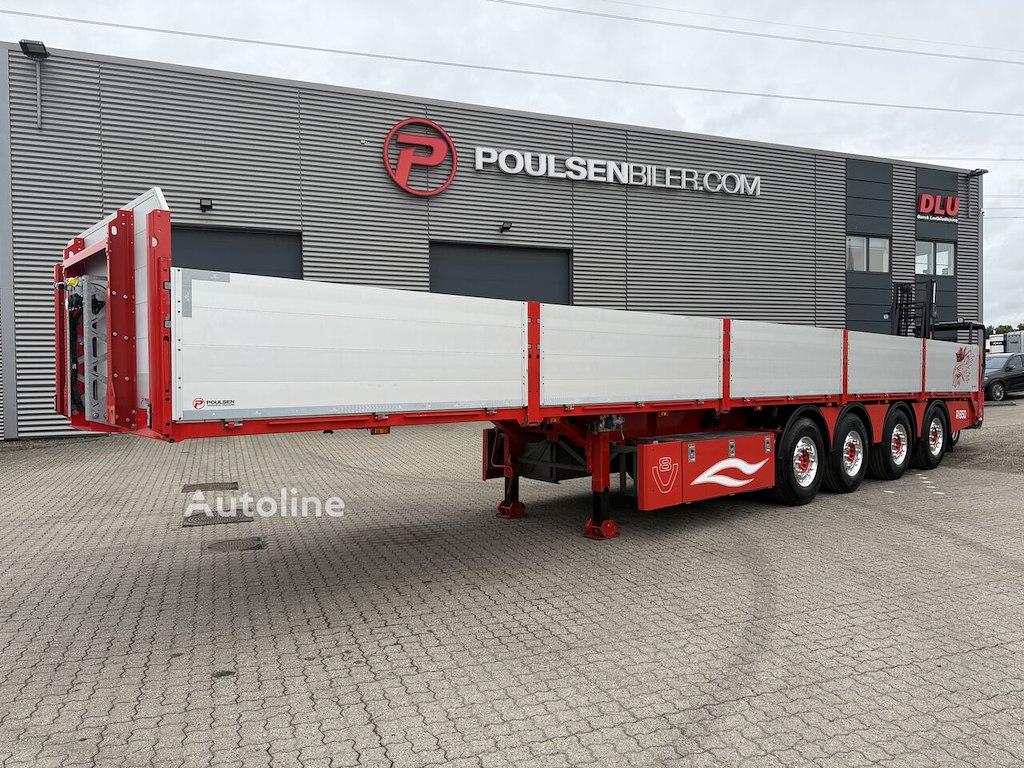 BP Trailer Terberg truck poluprikolica sa ravnom platformom