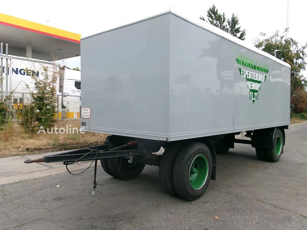 Burg B.P.A.9 BPA9 prikolica furgon