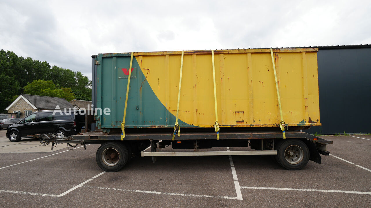 Burg 2 axle semi low loader prikolica platforma
