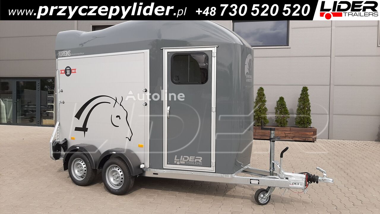 Cheval Liberté CL-07SS Cheval Liberte GOLD ONE ORIGINS + SIODLARNIA, podłoga AL prikolica za prevoz konja