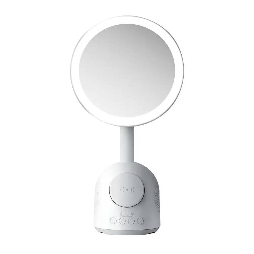 Pointuch Bluetooth zvučnik, 5W + Ogledalo makeup + Bezicni punjac MagSafe SY-W02250, 15W, Sivi