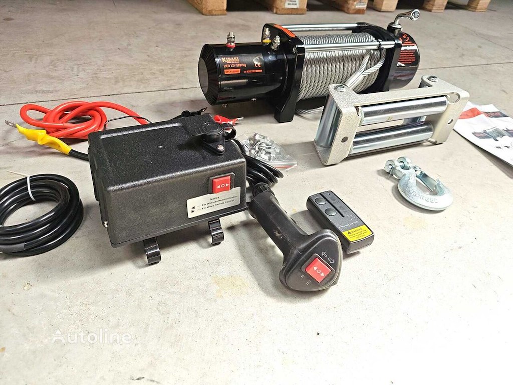 Prodaje se DW TX13000 električno vitlo na aukciji