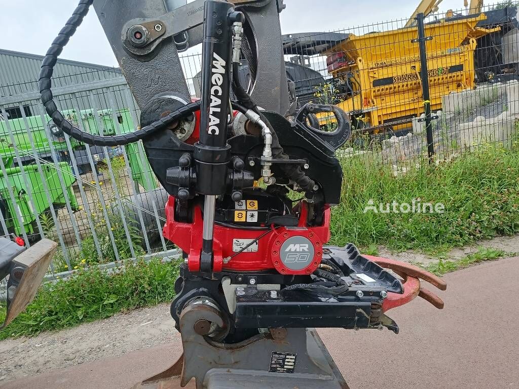 Rototilt r3 r8 MR50 mecalac 9mwr +6 buckets + joysticks R4 cerada
