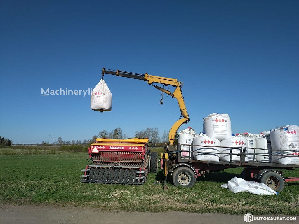 Prodaje se Effer crane + trailer, Ilmajoki autodizalicu s kranom na aukciji