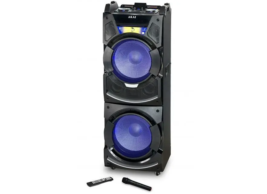 AKAI Zvučnik DJ-S5H podni crni