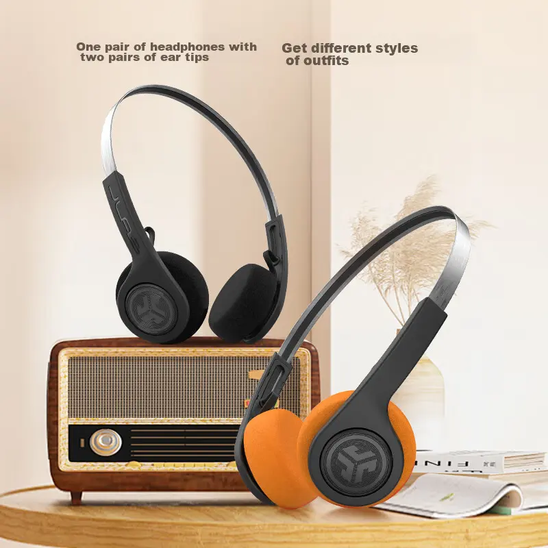 JLab Bluetooth slušalice Rewind 2, Crne
