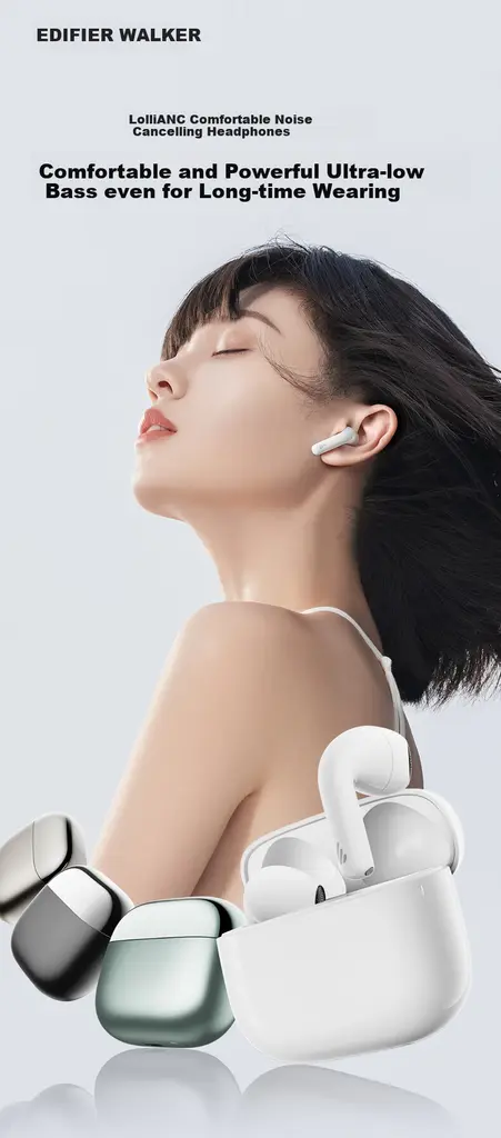 Edifier Bluetooth slušalice Lolli, Bele