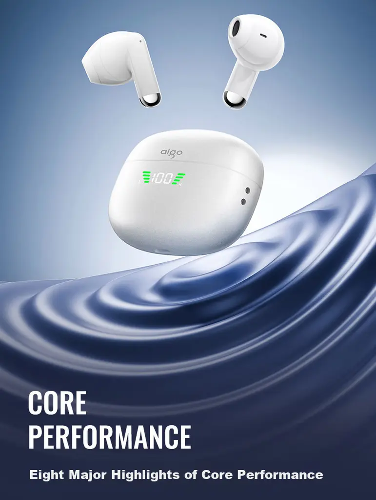 Aigo Bluetooth slušalice TQ15, Bele