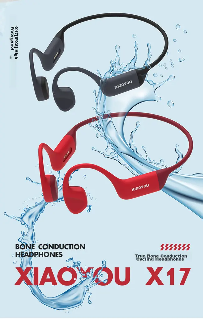 XiaoYou Bluetooth slušalice X17, Crne