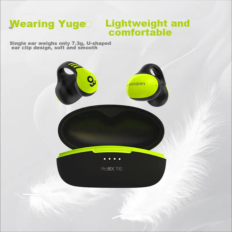 Guling Bluetooth slušalice EO T90, Zelene
