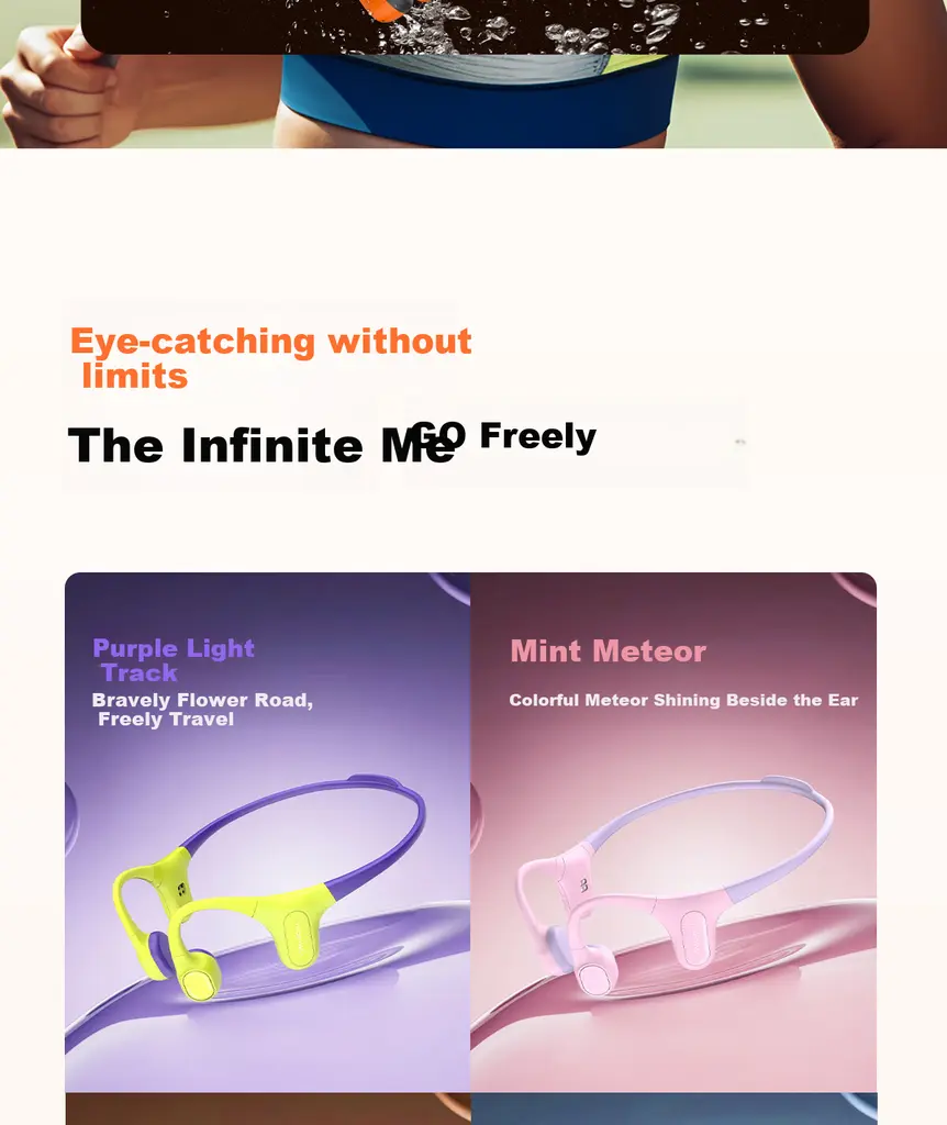 Mojawa Bluetooth slušalice, Roze