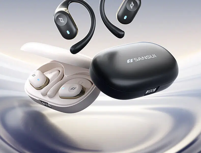 Sansui Bluetooth slušalice W132, Crne