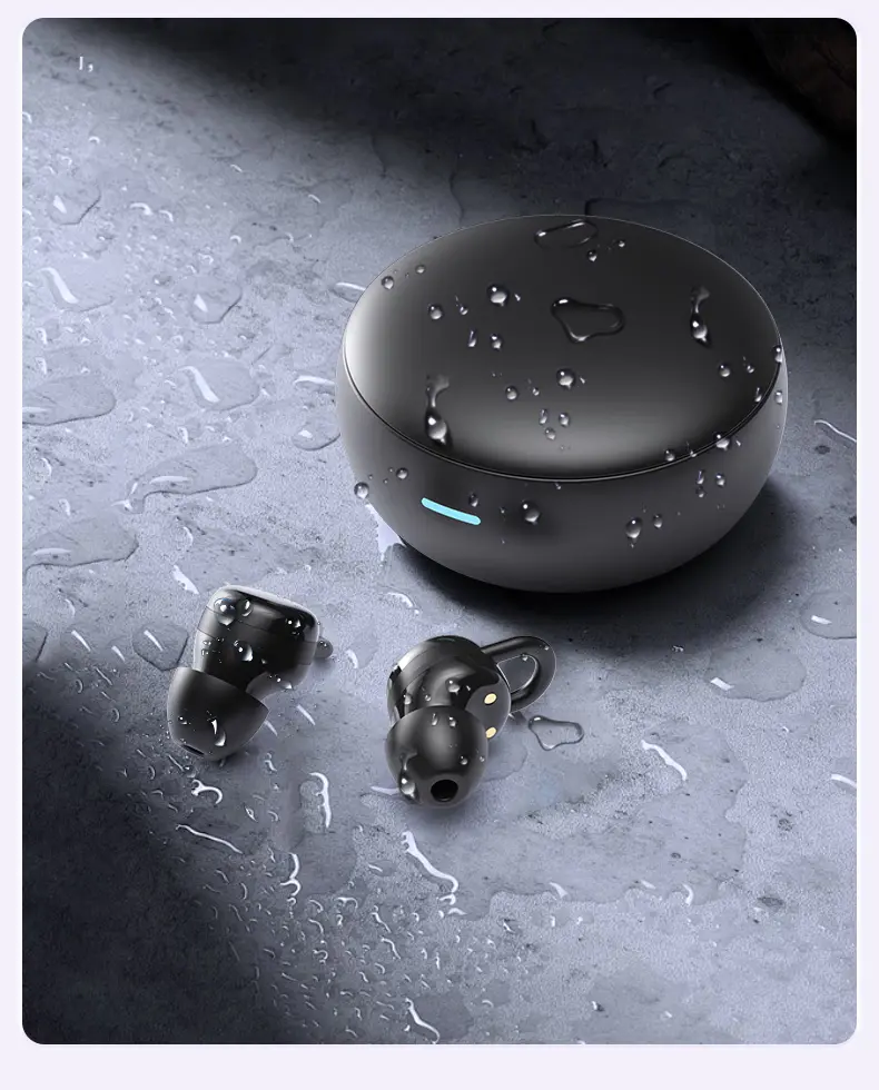 WITGOER Bluetooth slušalice, Crne