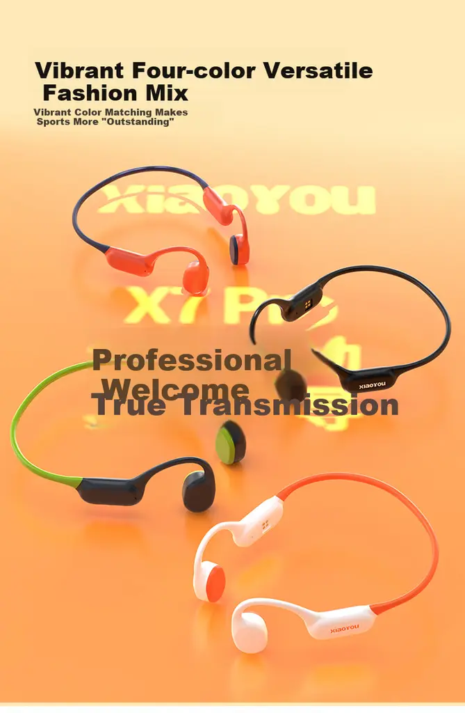 Xiaoyou Bluetooth slušalice X7, Crno-crvene