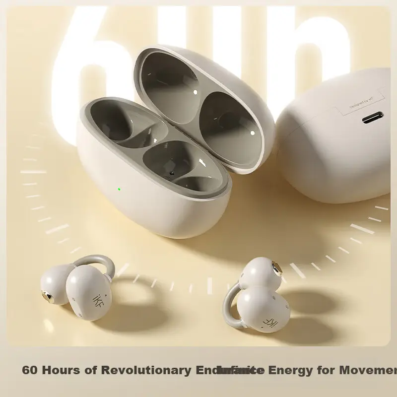 IKF Bluetooth slušalice Air Clip, Krem