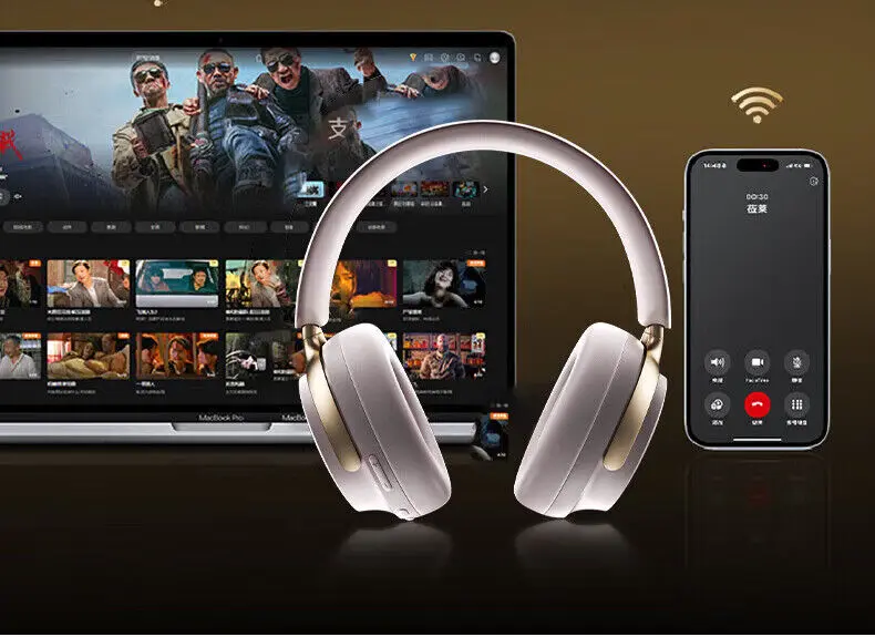 Jinyun Bluetooth slušalice, Sive