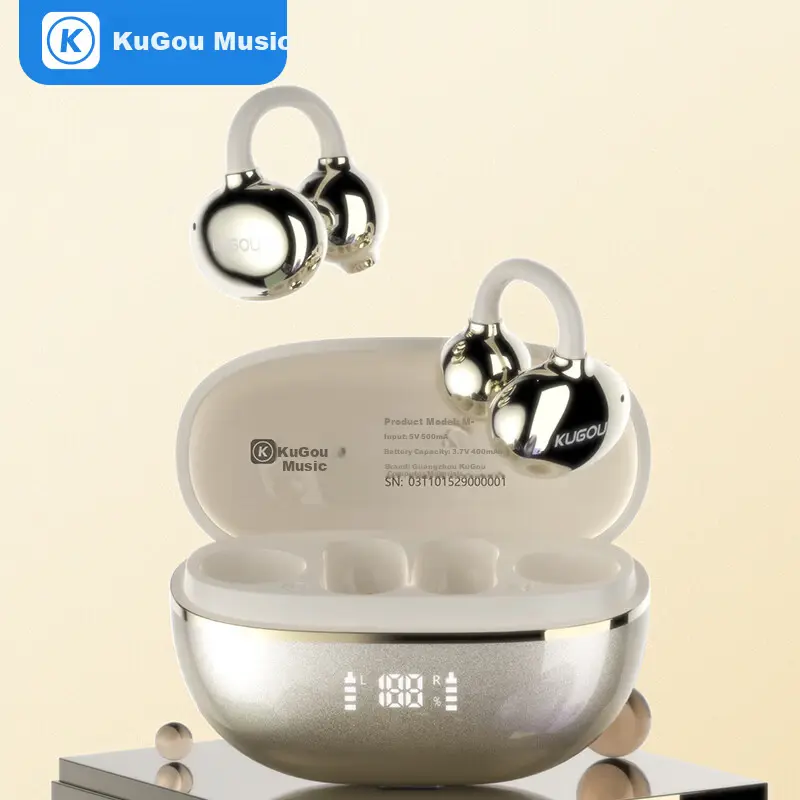 Kugou Bluetooth slušalice KG300, Šampanjac