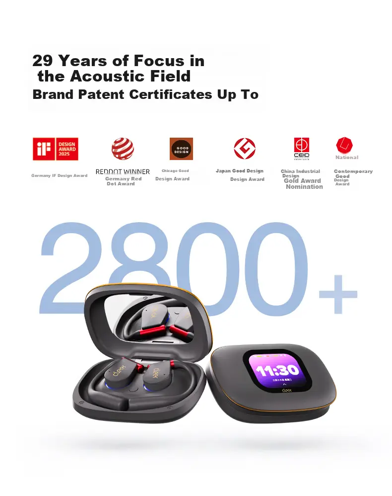 Cleer Bluetooth slušalice ARC5, Crne
