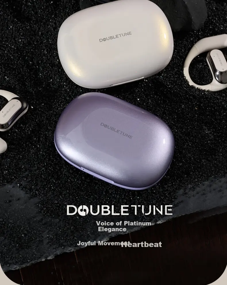 Double Tune Bluetooth slušalice F1, Ljubičaste