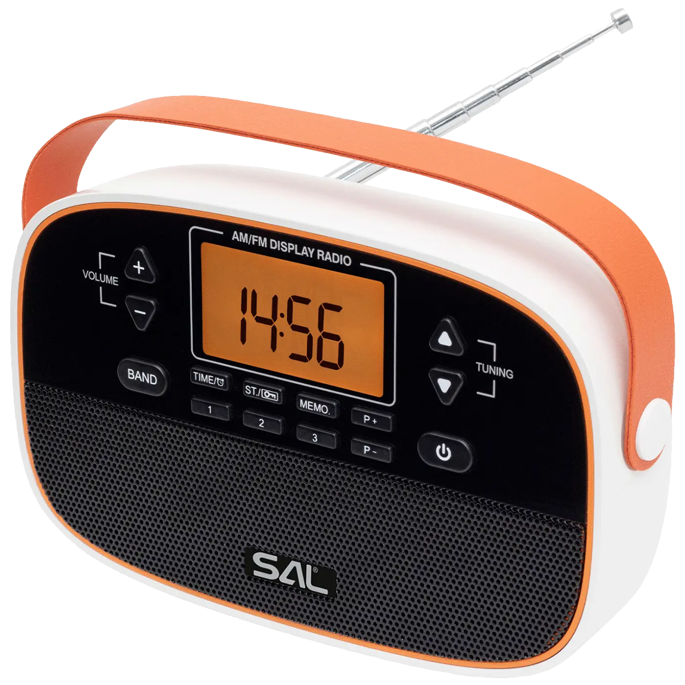 SAL radio priјemnik, AM/FM, alarm, LCD ekran, krem boјa