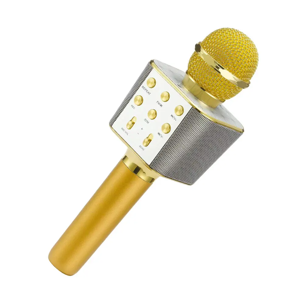 Wster Bluetooth mikrofon 1688, Zlatne boje