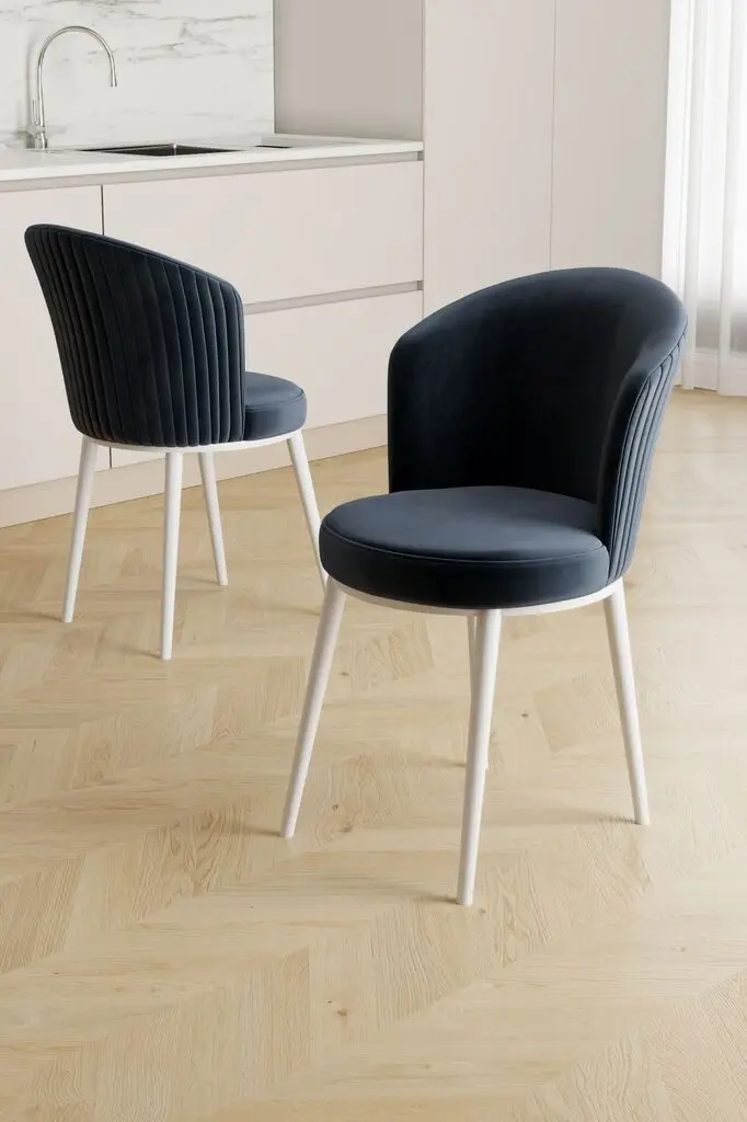 Hanah Home Set stolica, 6 komada, Antracit