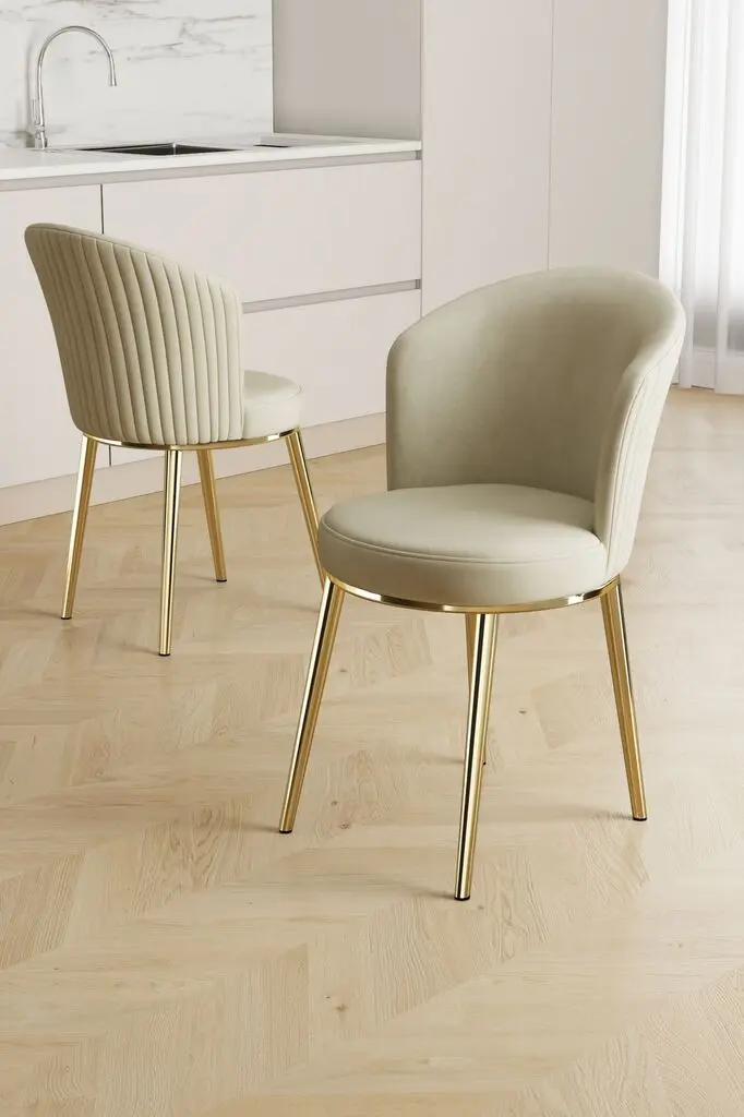 Hanah Home Set stolica, 6 komada, Krem
