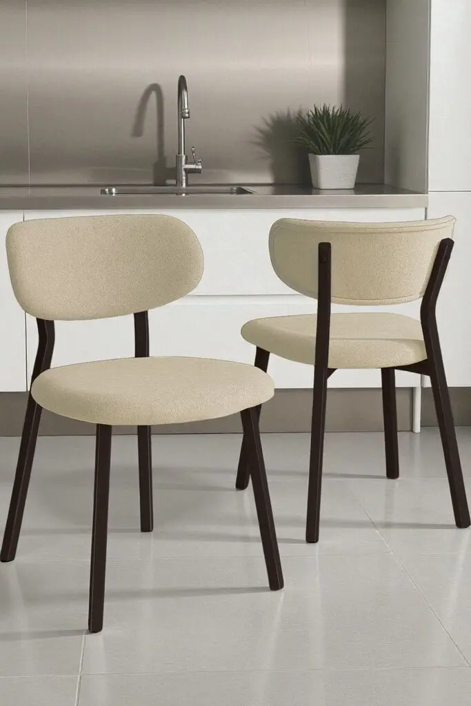 Hanah Home Set stolica, 6 komada, Krem