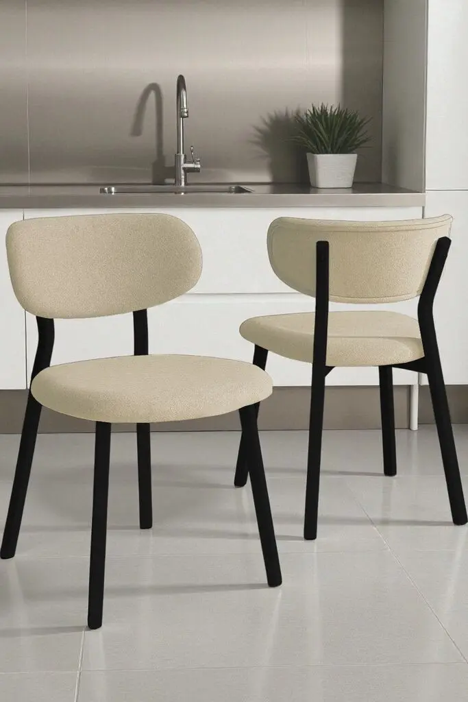 Hanah Home Set stolica, 6 komada, Krem