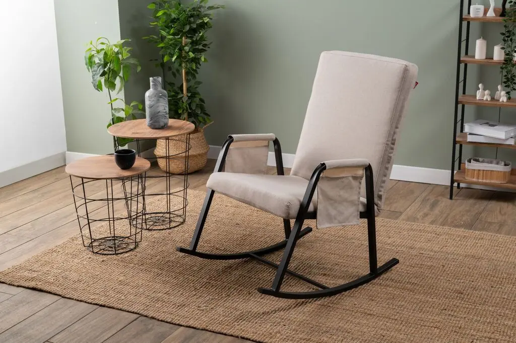 Atelier del Sofa Stolica za ljuljanje, Bež