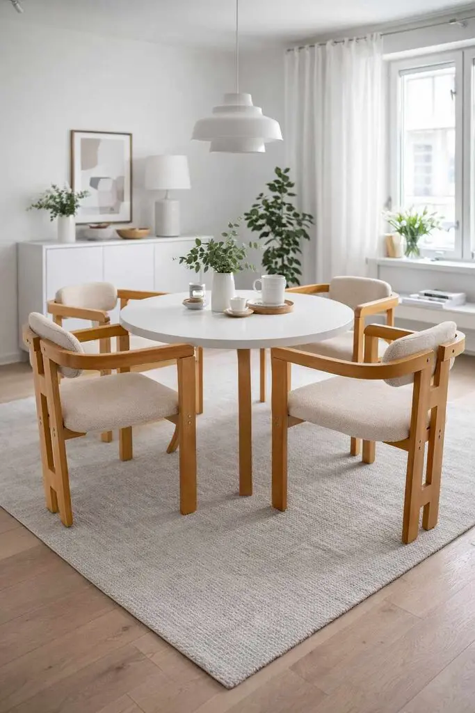 Hanah Home Trpezarijski set, 5 komada, Bež