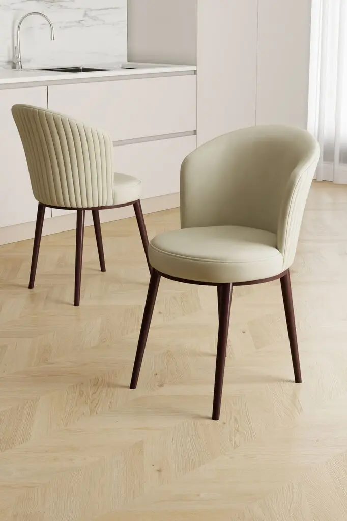 Hanah Home Set stolica, 6 komada, Krem
