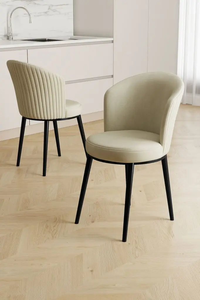 Hanah Home Set stolica, 6 komada, Krem