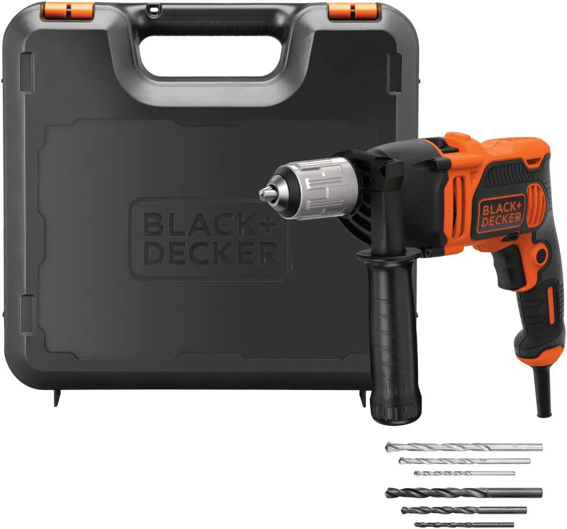 BLACK&DECKER Udarna bušilica BEH850K narandžasta