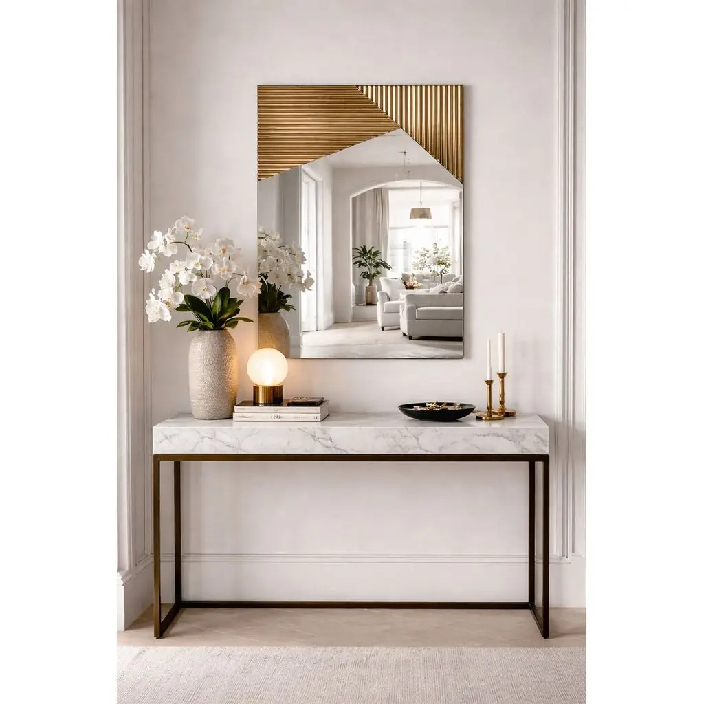 Hanah Home Ogledalo, Krem