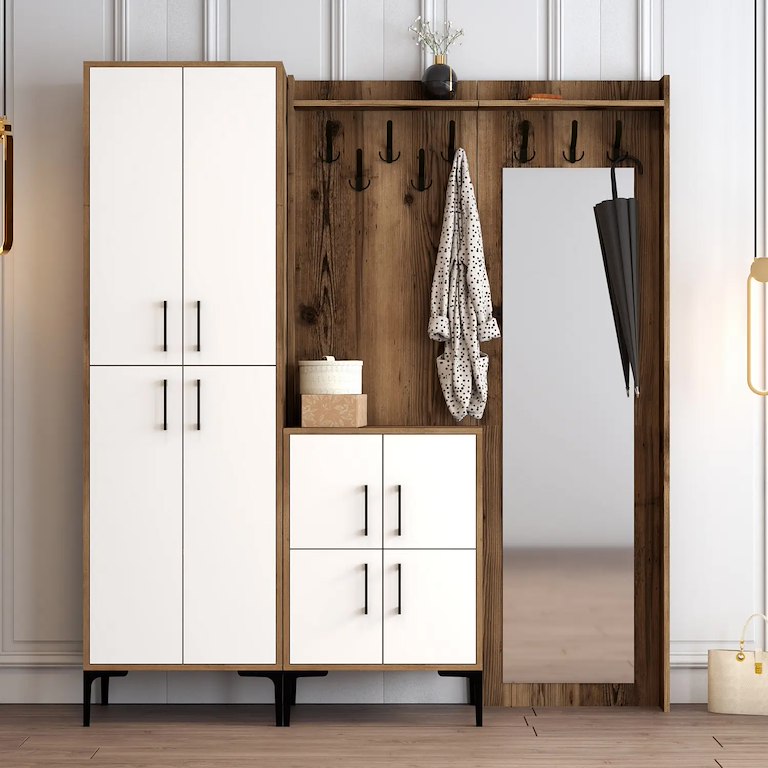 Hanah Home Komplet predsoblje Berlin ABC, Orah