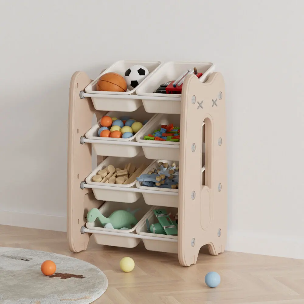 Feelkids Sistem za odlaganje „Mačka-S", Svetlo braon boja