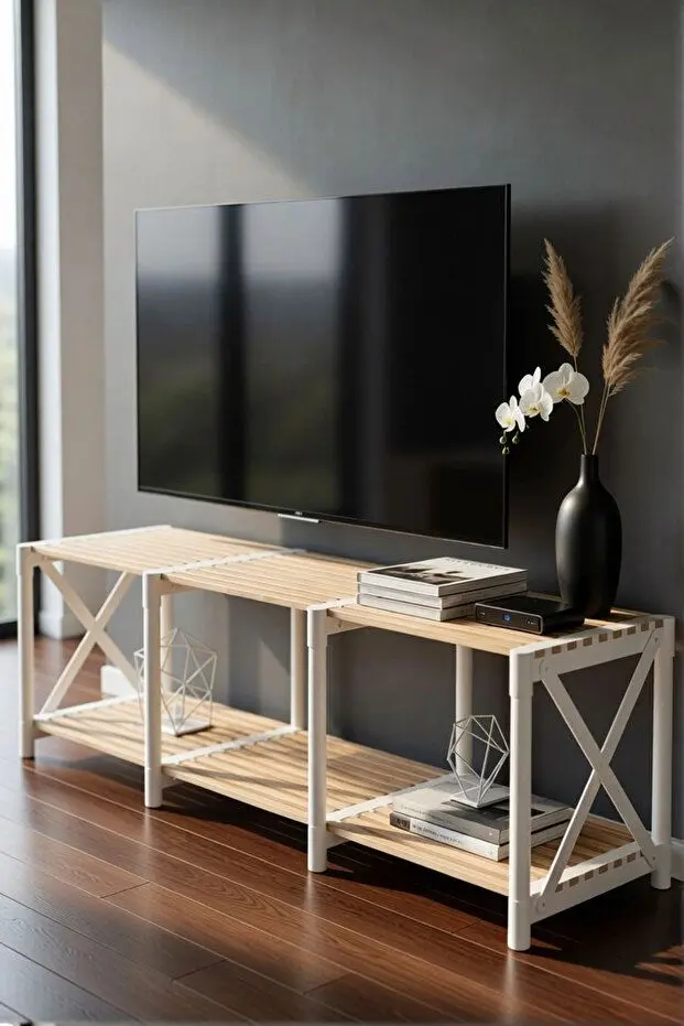 Hanah Home TV komoda, Bela