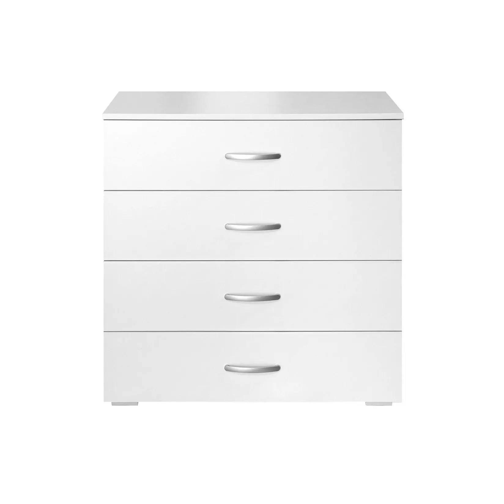 L DECOR Komoda Merlin 4F, Bela