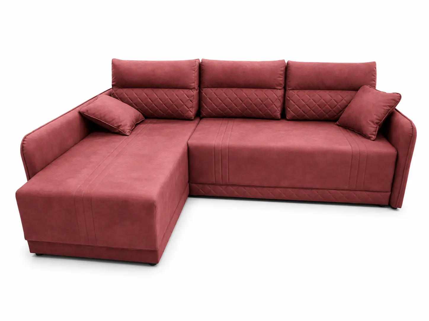 EuroAF Ugaona garnitura Arena, 220x157 cm, Bordo
