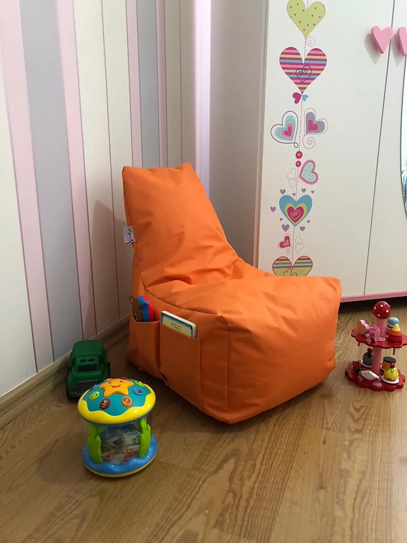 Atelier del Sofa Lazy bag 45cm Narandžasti