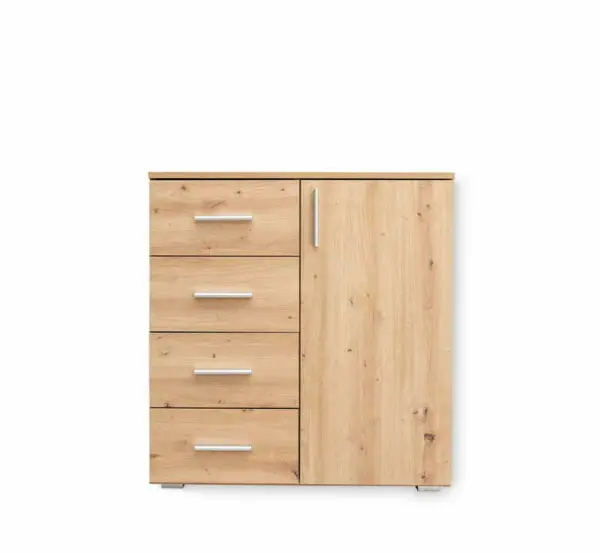L DECOR Komoda Merlin 4F1K 80, Artisan