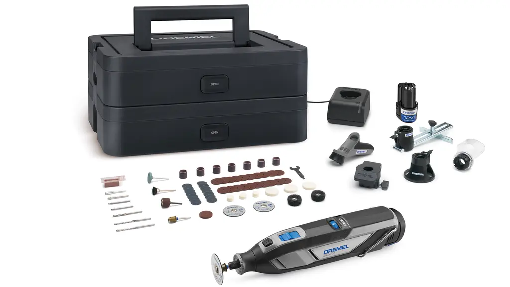 Dremel Akumulatorski višenamenski alat 8240 Platinum+, 2× 12 V 2.0 Ah, 65 dodataka, F0138240JP