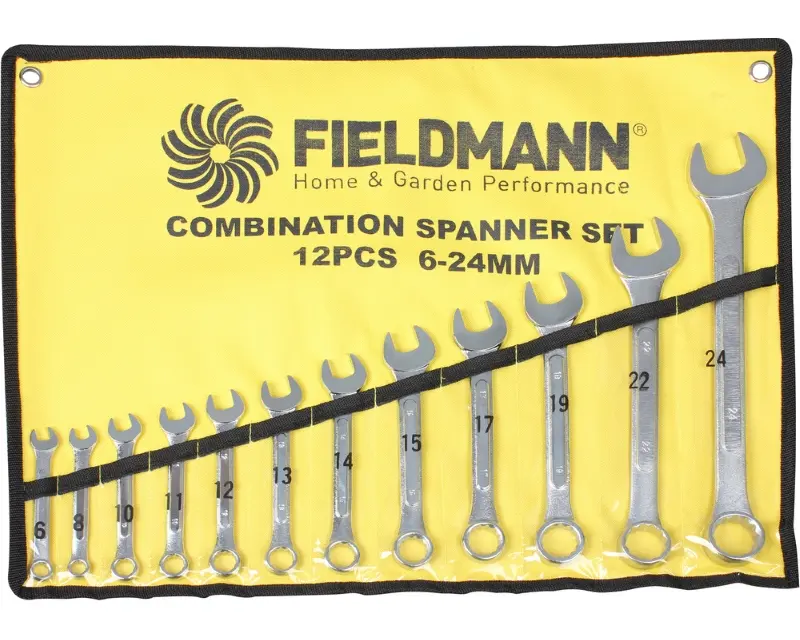 FIELDMANN Set ključeva viljuškasto-okasti 6-24mm FDN 1010 12 komada