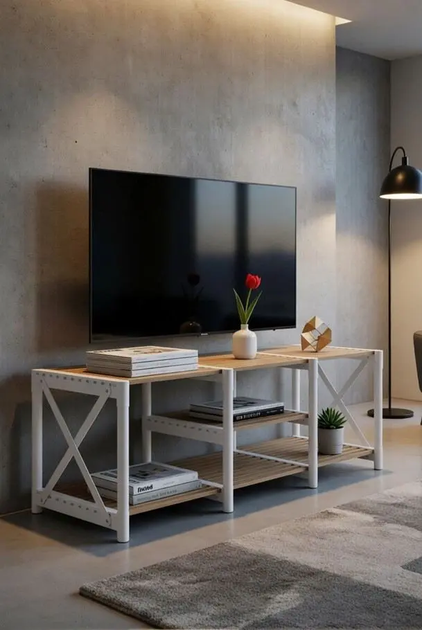 Hanah Home TV komoda, Bela