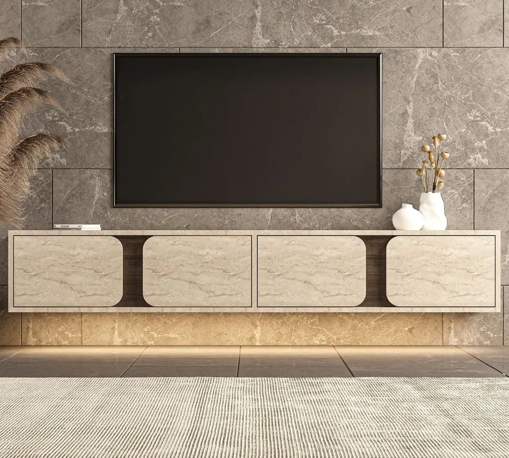 Hanah Home TV komoda, Bež